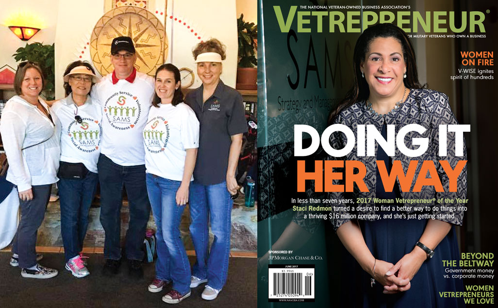 Staci Redmon: Military to SAMS CEO Triumph - Vetrepreneur